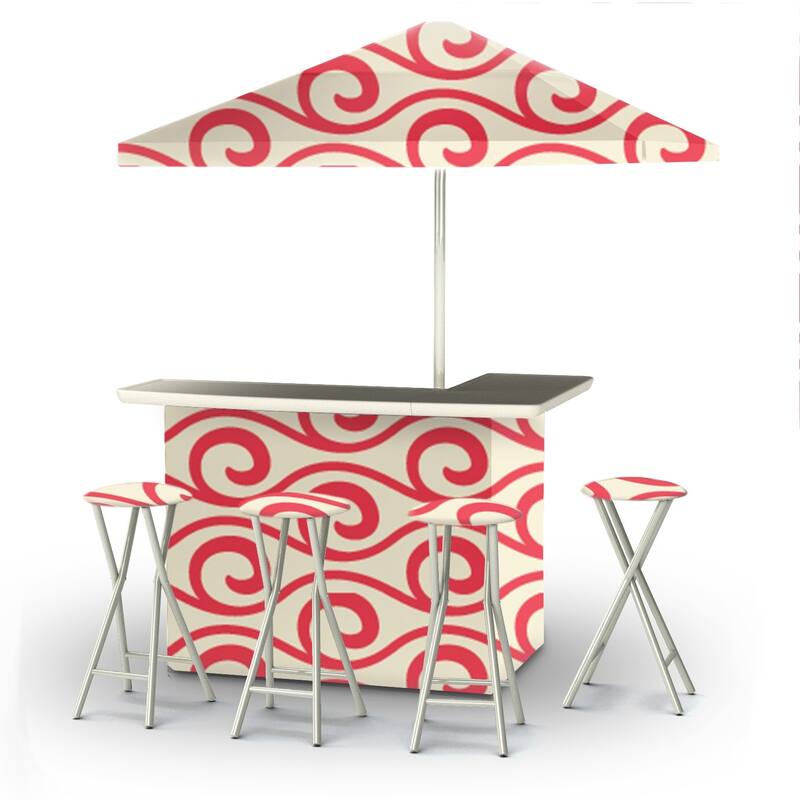 Best of Times Waves Portable Deluxe Bar - Overstock - 11453568