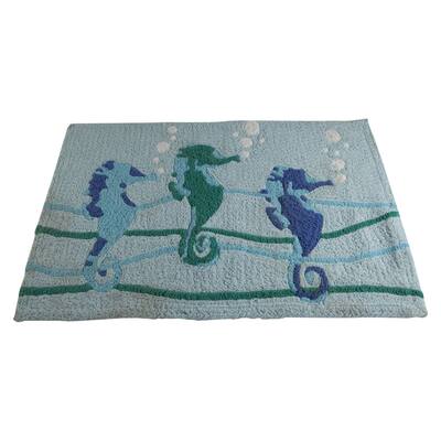 TAG Sea Horse Poly Mat - Overstock - 11453904