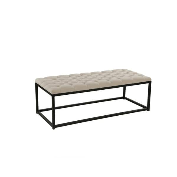 Republic Design House Portman Ivory Upholstered Headboard-Wide Tufted ...