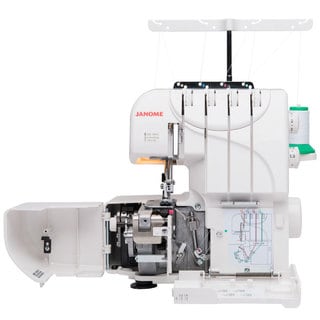 Janome MOD-Serger with Lay-In Threading, and 3 and 4 Thread Convertible ...
