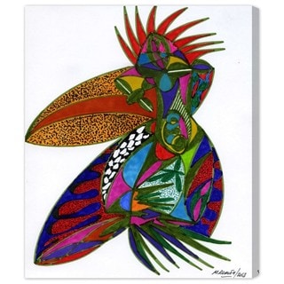 Oliver Gal 'MANUEL ROMAN - Toucan' Abstract Wall Art Canvas Print ...