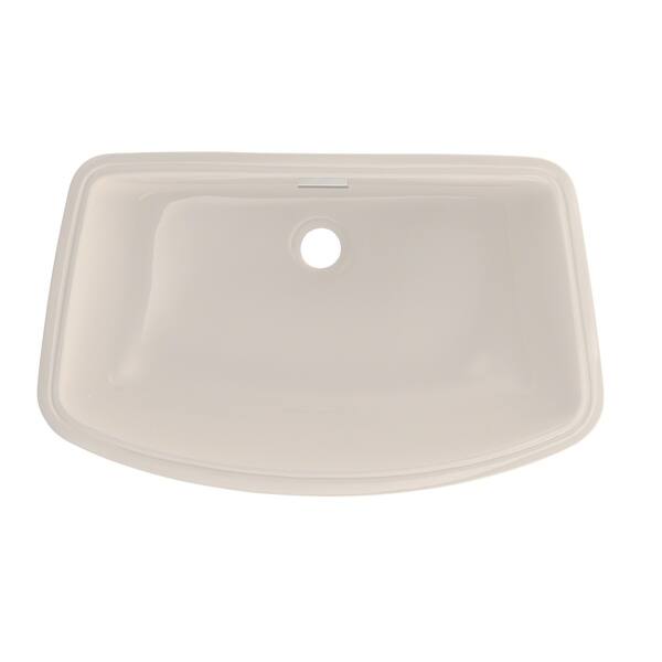 Toto Soirée Arched Front Rectangular Undermount Bathroom Sink, Sedona ...