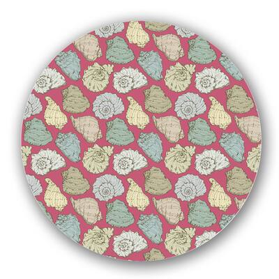 Green/ Pink Custom Printed Lazy Susan - Overstock - 11513393