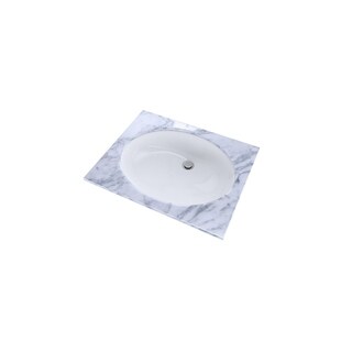 Toto Undercounter Lavatory Sink, Cotton White (LT587#01) - Bed Bath ...