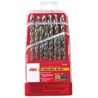 Skil 45175 Drill Bit Dome Case 21-piece Set - Overstock - 11530036