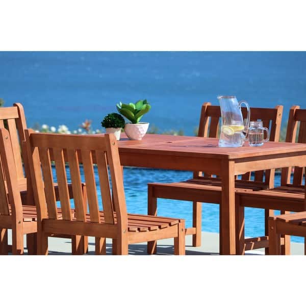 Surfside 7-piece Patio Dining Set with Table and Chairs by Havenside ...