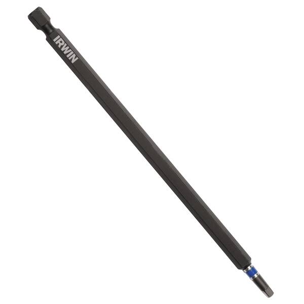 Irwin 1837491 6" Philips #3 Black Oxide Square Recess Impact Power Bit ...