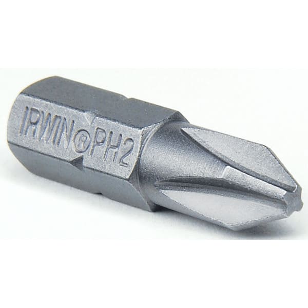 Irwin 351047XC 1-inch #2 Phillips Head Insert Bits 10-count - Bed Bath ...