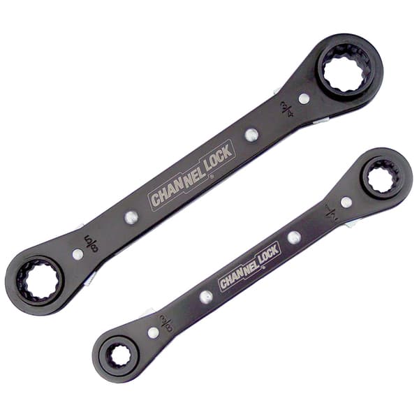 Channellock 841M 4-In-1 Metric Ratcheting Wrench 2 Piece Set - Bed Bath ...