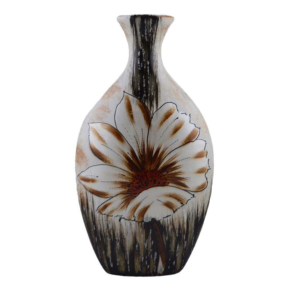 D'Lusso Designs Deanna Design Sixteen Inch Ceramic Vase - Overstock ...