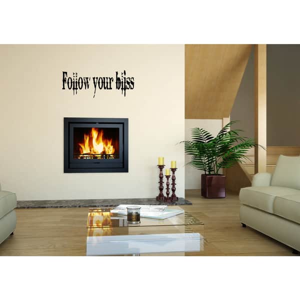 Graffiti Follow Your Bliss Wall Art Sticker Decal - Bed Bath & Beyond ...