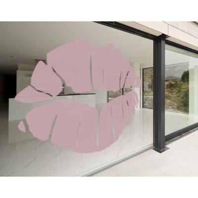 Kiss Window Glass Decal Vinyl Wall Art Home Decor - Overstock - 11545349