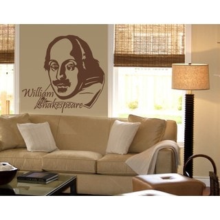 William Shakespeare Wall Decal Vinyl Art Home Decor - Bed Bath & Beyond ...