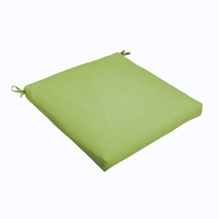 Sorra Home Apple Green 19 x 2.5-inch Chair Cushion - Bristol - Bed Bath ...