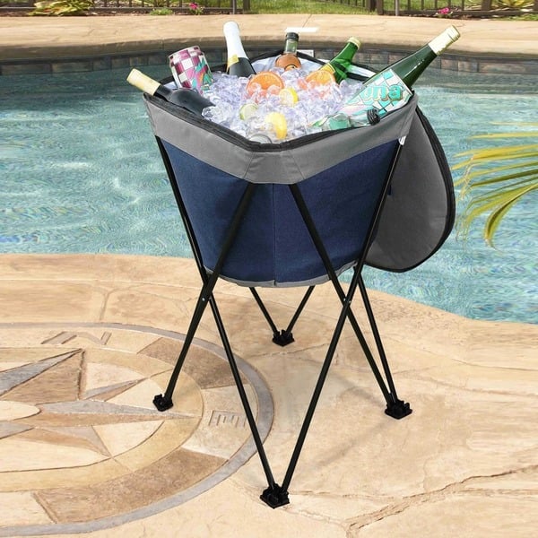Sunjoy Folding Ice Bucket - Bed Bath & Beyond - 11552387