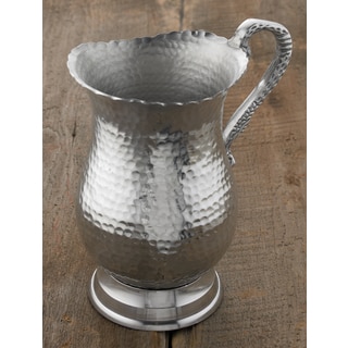 9-inch Hammered Aluminum Water Pitcher - Bed Bath & Beyond - 11584027