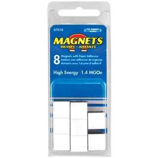 Master Magnetics 07018 8-count 1/2" X 3/16" High Energy Flexible ...