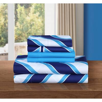 Chic Home 12-Piece Asher Sheet Set - Overstock - 11586413