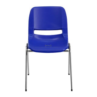 Offex HERCULES Series 880 lb Capacity Navy Ergonomic Shell Stack Chair ...