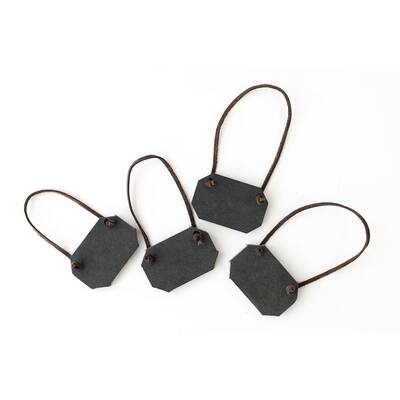 Slate Spirit Tag (Set of 4) - Overstock - 11601301