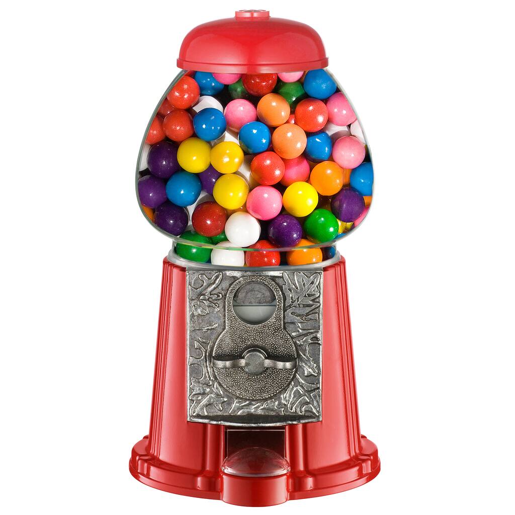 GNP Junior Old Fashioned Red Gumball Machine Toy Bank - Overstock ...