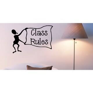 Funny people Classroom Rules Wall Art Sticker Decal - Bed Bath & Beyond ...