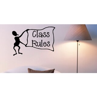 Funny people Classroom Rules Wall Art Sticker Decal - Bed Bath & Beyond ...