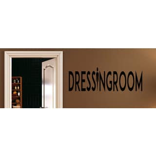 Dressing Room quote Wall Art Sticker Decal - Bed Bath & Beyond - 11605762