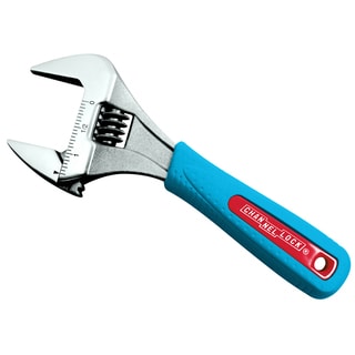 Channellock 806WCB 6" Code Blue Wide Adjustable Wrench - Bed Bath ...