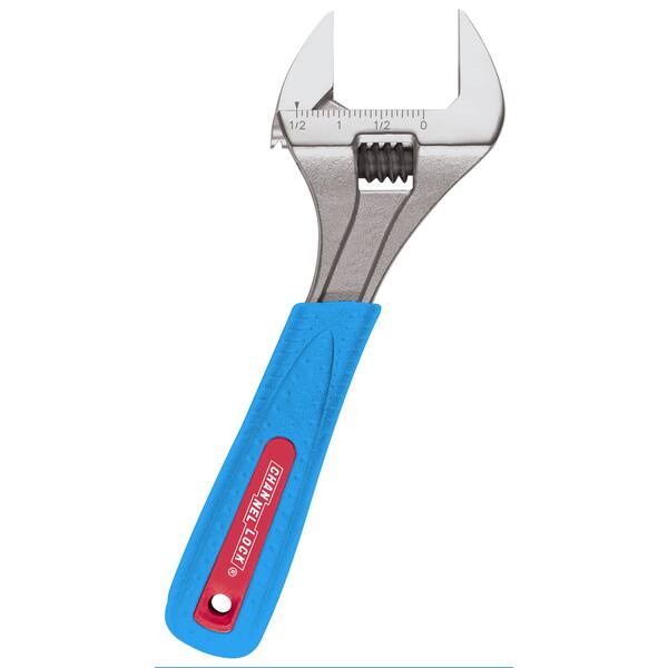 Channellock 810WCB 10" Code Blue Wide Adjustable Wrench - Bed Bath ...