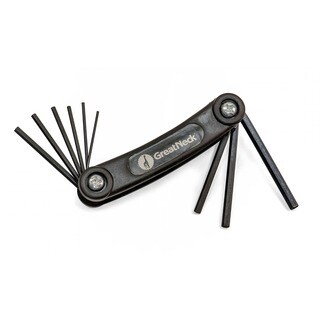 Great Neck HEK9C 9 In 1 Standard Folding Hex Key Multi Tool - Bed Bath ...