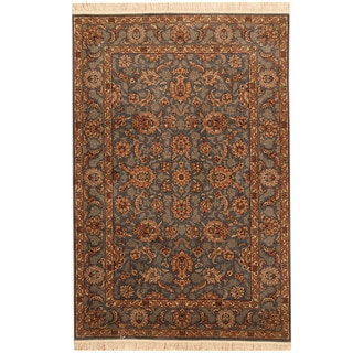 Handmade One-of-a-Kind Tabriz Wool Rug (Pakistan) - 4' x 6' - Bed Bath ...