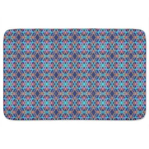 Hexagonia Azur Bath Mat - Multi-color - Overstock - 11609078