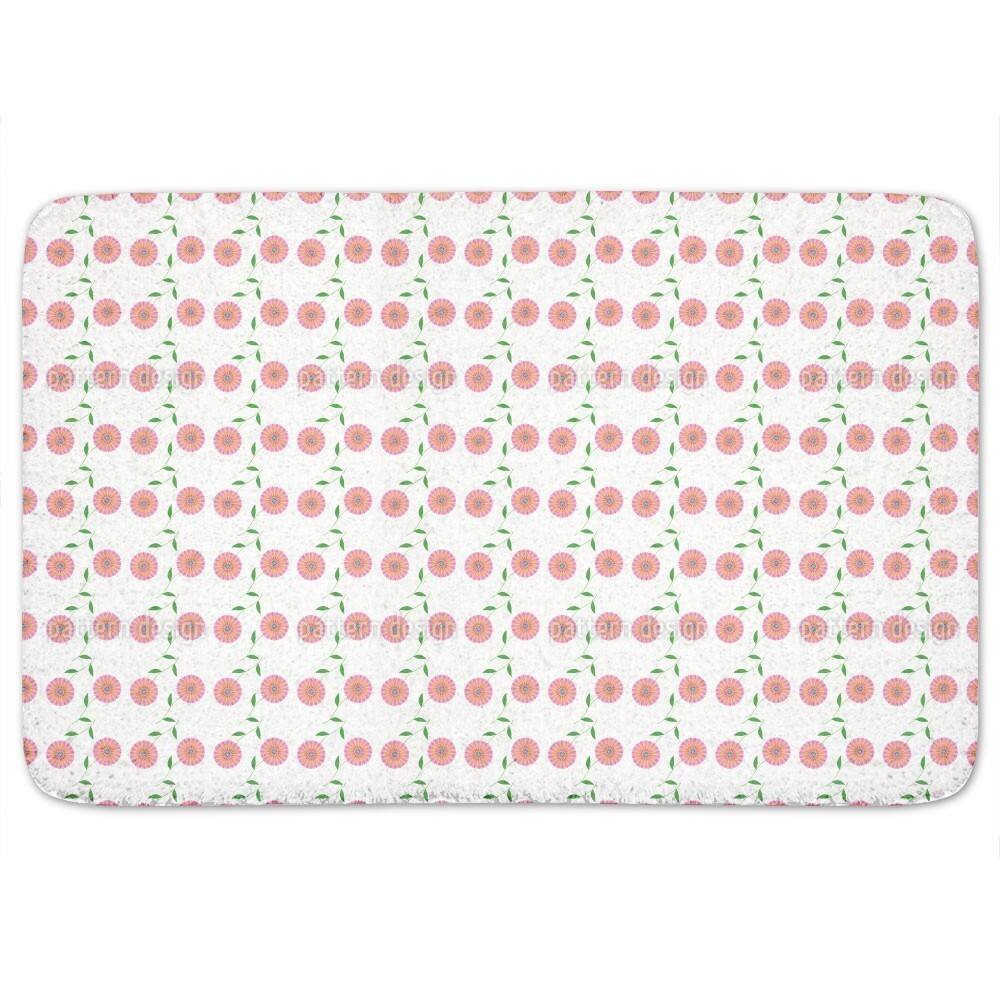 Retro Bloom Bath Mat - Multi-color - Overstock - 11609781