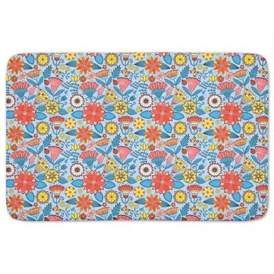 Julias Beautiful Garden Bath Mat - Multi-color - Overstock - 11609936