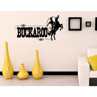 Buckaroo quote Wall Art Sticker Decal - Bed Bath & Beyond - 11610980