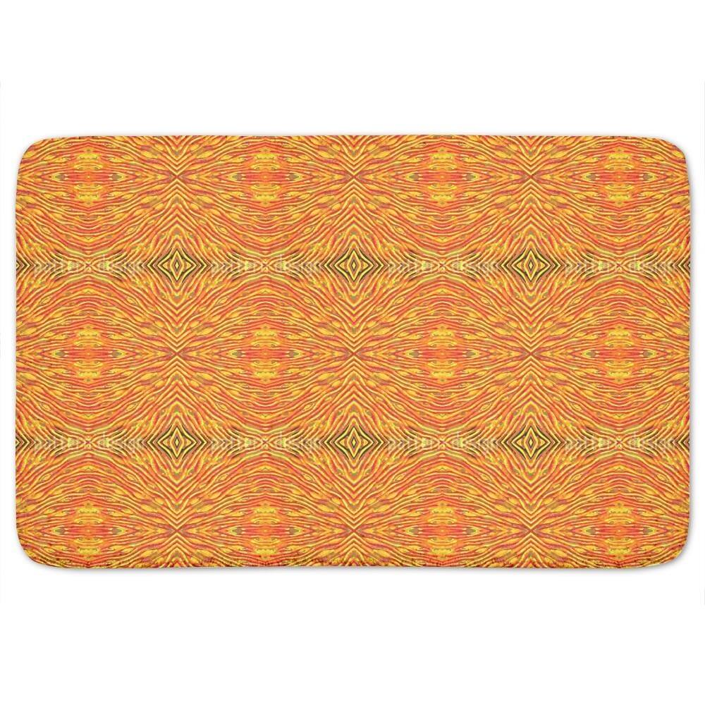 Fire And Flame Bath Mat - Multi-color - Overstock - 11612624
