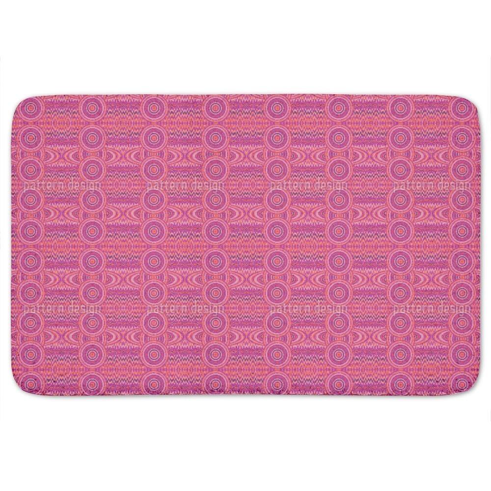 Female Pixel Planets Bath Mat - Multi-color - Overstock - 11612633