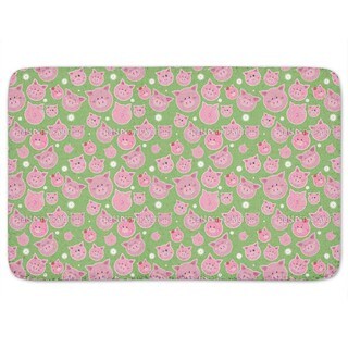 Family Pig Is Very Lucky Bath Mat - Multi-color - Bed Bath & Beyond ...