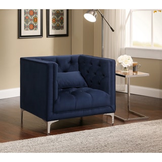 Republic Design House Anna Button Tufted Upholstered Armchair - Bed ...