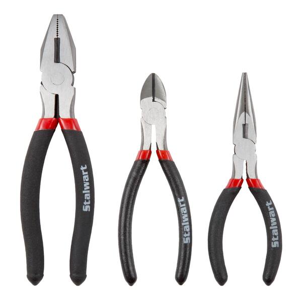Stalwart 6-piece Utility Plier Set with Storage Pouch - Bed Bath ...
