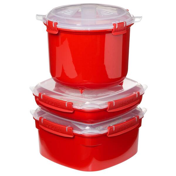 Sistema Microwave Starter Pack 3pc - Bed Bath & Beyond - 11616733