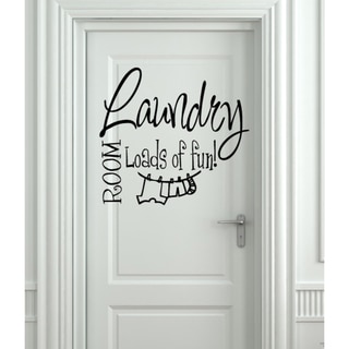The Laundry Room quote Wall Art Sticker Decal - Bed Bath & Beyond ...