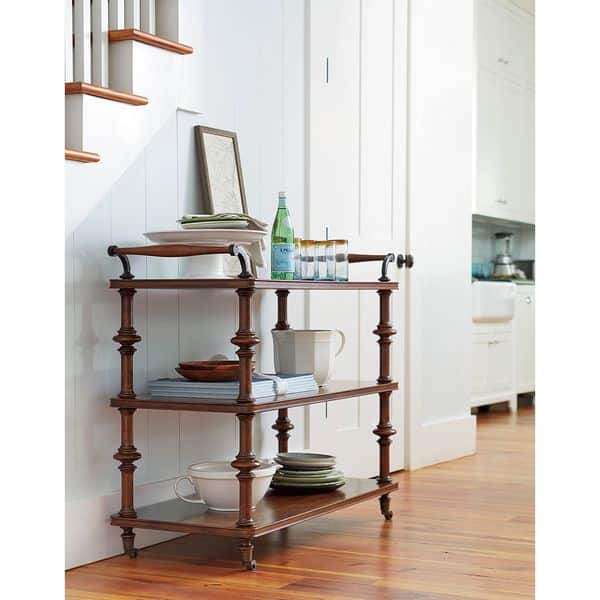 Dogwood Iced Tea Cart in Low Tide Finish - Bed Bath & Beyond - 11621749