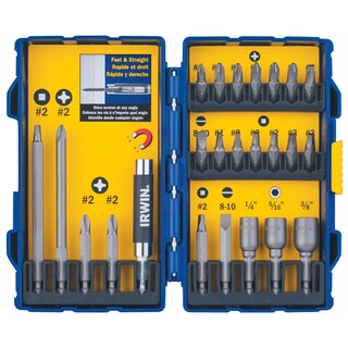 Irwin 3057015 Steel Screwdriver Bit Set 24-count - Bed Bath & Beyond ...