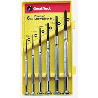 Great Neck GP6C 6 Piece Jeweler's Screwdriver Set - Bed Bath & Beyond ...