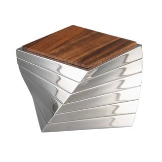 Nambe Twist Coaster Set - Bed Bath & Beyond - 11623538