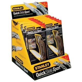 Stanley Hand Tools 10-813 Stanley QuickSlide Sport Utility Knife - Bed ...