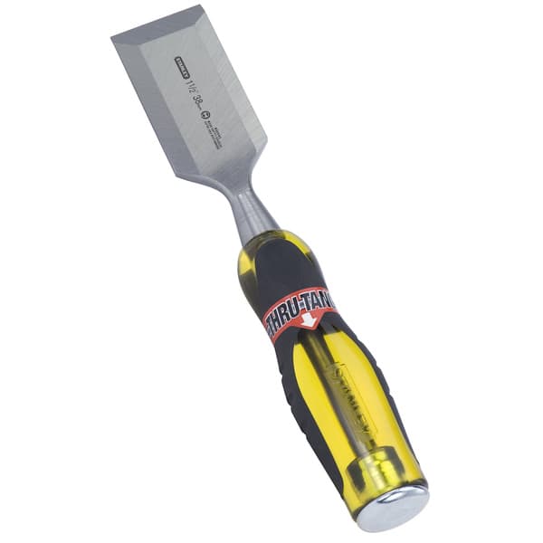 Stanley Hand Tools 16-980 1-1/2" FatMax Short Blade Chisel - Bed Bath ...
