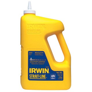 Irwin Strait Line 65104 5 Lbs White Chalk Refills - Bed Bath & Beyond ...